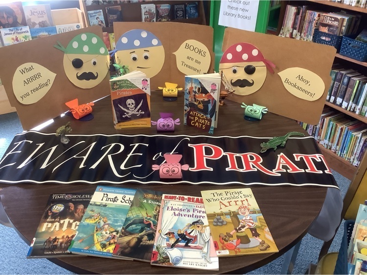 Shiver Me Timbers! Pirates in the Library! | St. John's Catholic School